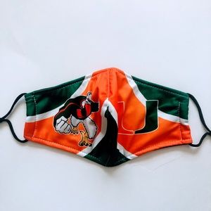 Accessories | University Miami Hurricanes Football Face Mask | Poshmark